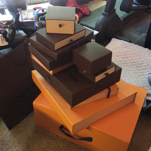 Louis Vuitton | Accessories | Louis Vuitton Empty Boxes 2 Plus Bag ...